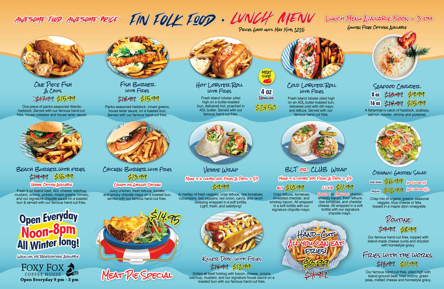 menu – FiN Folk Food – Tracadie Beach